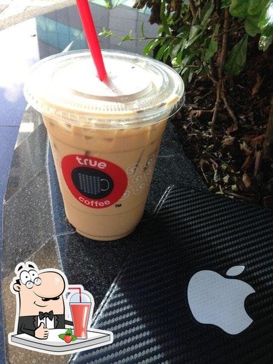 Menu at TrueCoffee cafe, Bangkok, 252/221 Muang Thai-Phatra Building