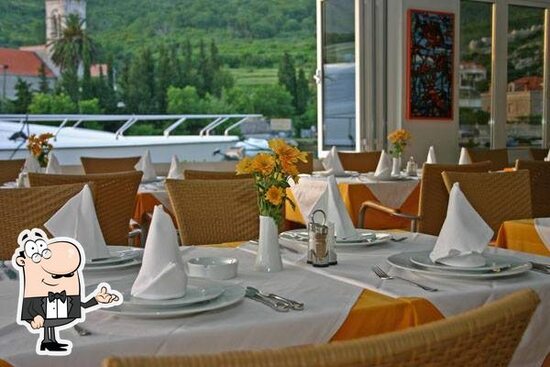 Menu at BAZEN restaurant, Dubrovnik