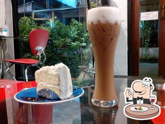 Menu at saha cafe', Sakhon Nakhon