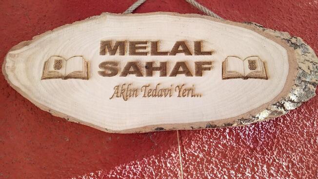 Menu at Melal Sahaf, Izmit