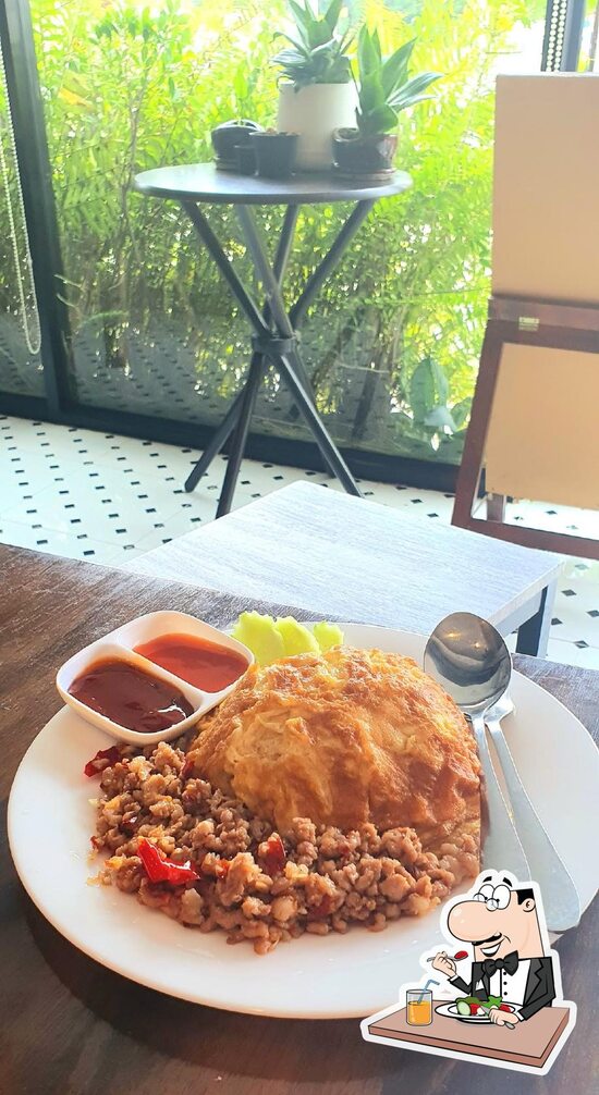 Menu at Sunny cafe, Chaniang