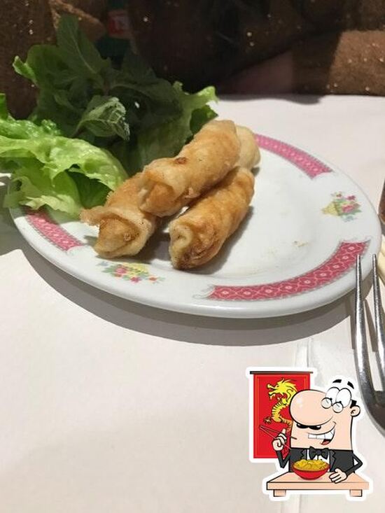Menu at Chong Ching restaurant, Paris