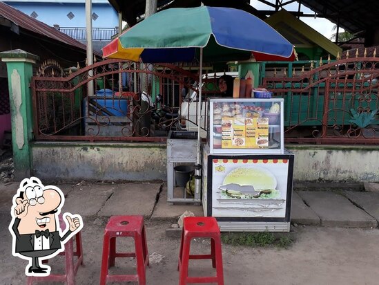 Menu at Counter Edam Burger Hikun cafe, Hikun
