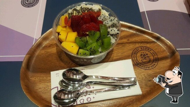 Menu at Acai Story - Central World restaurant, Bangkok