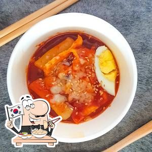 Menu at Pokki Korean Street Food restaurant, West Jakarta