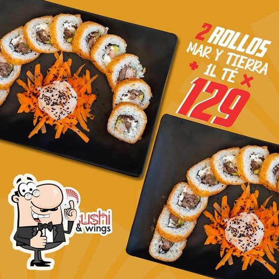 Menu at Urban sushi restaurant, Mazatlán