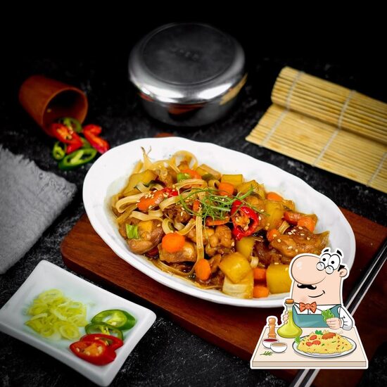 Menu at Hanjan Korea Chicken & Bar, Bandung