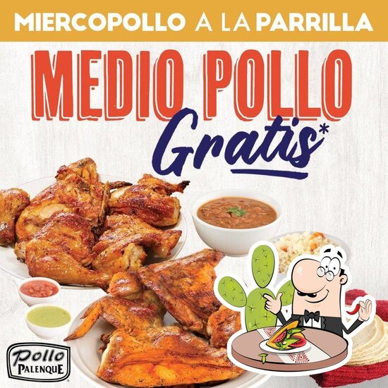 Menu at Pollo Palenque Brownsville restaurant, Brownsville