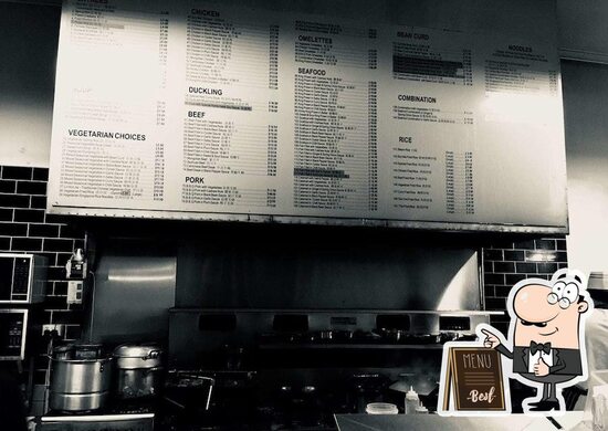 Menu at Sun Mei Chinese Restaurant, Seddon