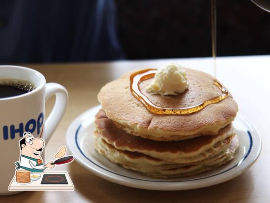 Menu at IHOP restaurant, Seattle, Brooklyn Avenue