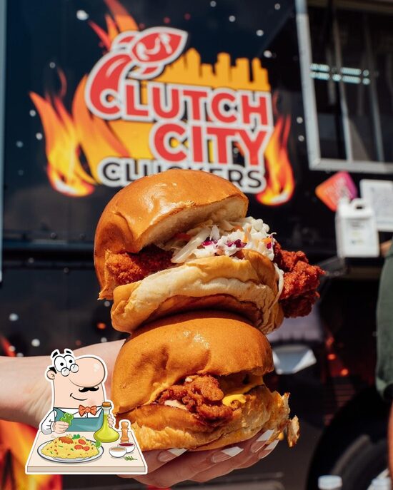 Menu at Clutch City Cluckers restaurant, Cypress