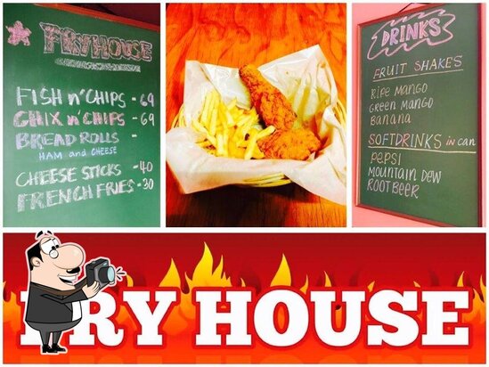 Carta del restaurante Fry House, Ciudad Quezon