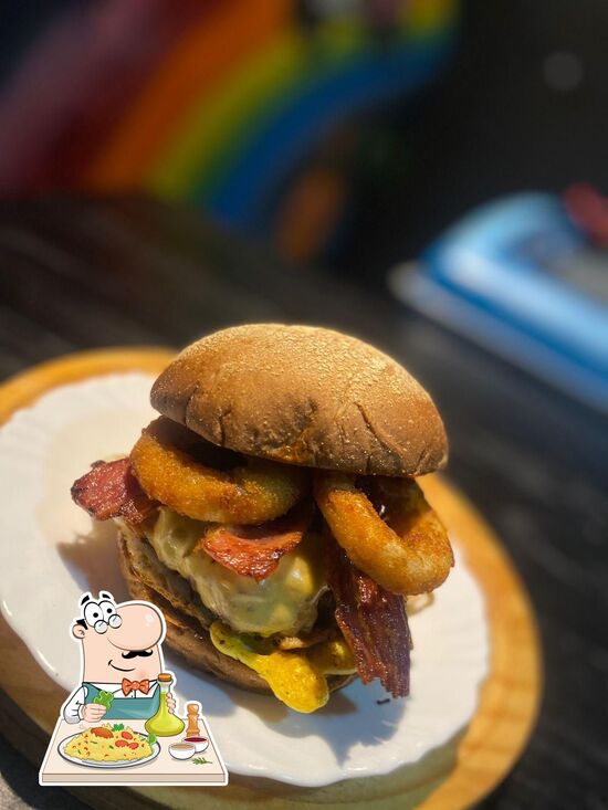 Menu at Burger Colors restaurant, Manaus