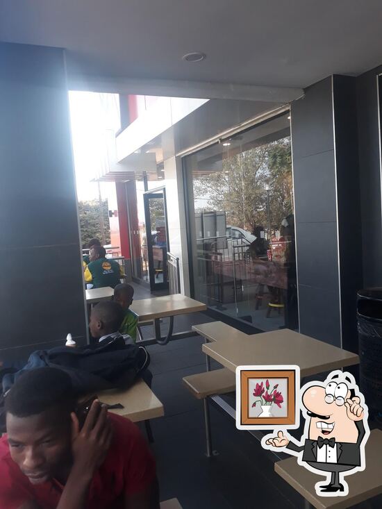 Menu at KFC Sibasa restaurant, Thohoyandou