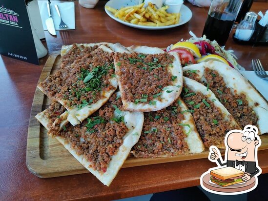 Menu at Sultan Turkish Grill restaurant, Manchester