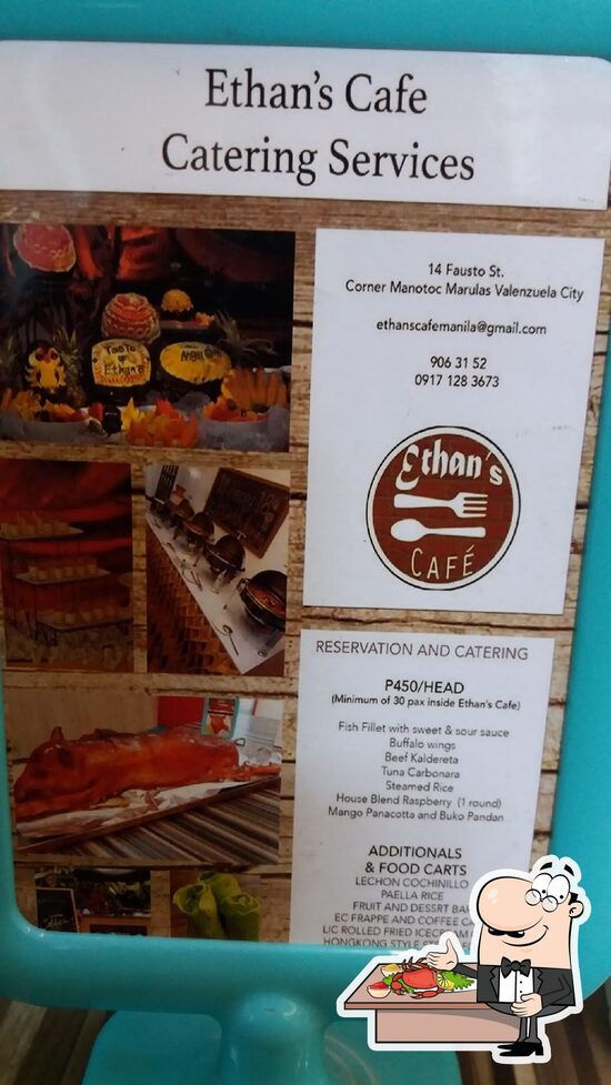 Ethan's Cafe, Valenzuela, MXMH+3XV - Restaurant menu and reviews