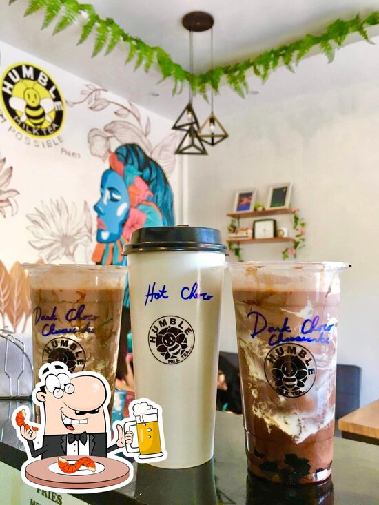 Menu at Humble Bee Milk Tea Awang cafe, Datu Odin Sinsuat