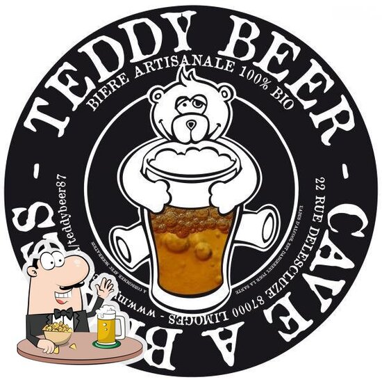 Menu at Teddy Beer pub & bar, Limoges
