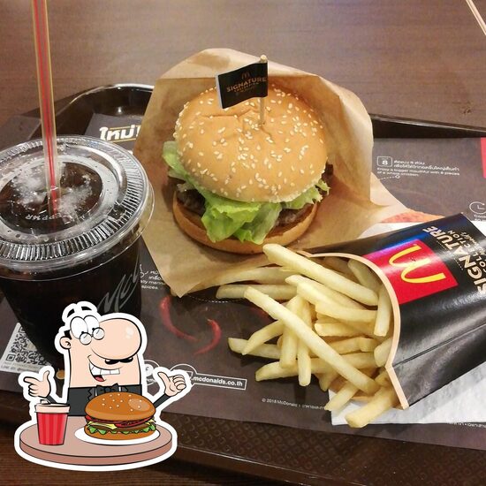 McDonald's restaurant, Samnak Kham, 55/1 ถ.กาญจนวณิช ต.สำนักขาม อ.สะเดา ...