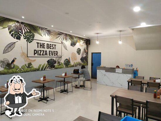 Menu at Roland Pizza restaurant, Banyuwangi