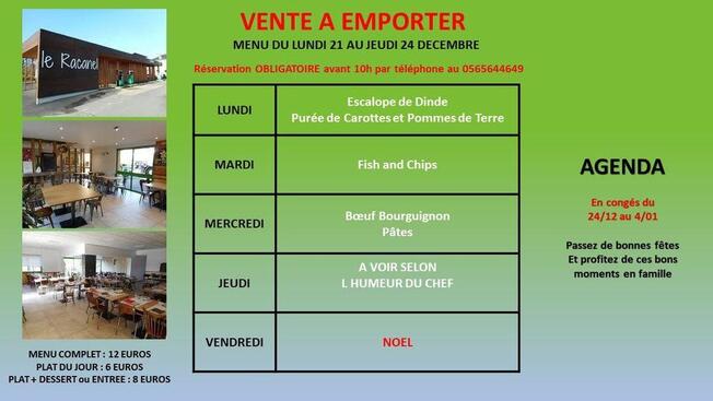 Le Racanel restaurant, Rignac - Restaurant reviews
