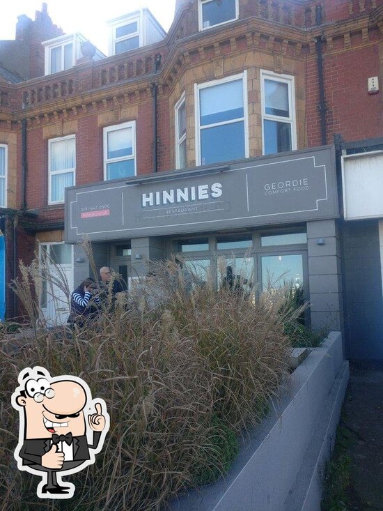 Menu at Hinnies Restaurant, Whitley Bay