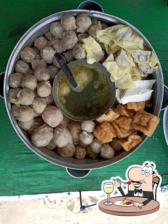 Menu at Bakso Cak Man G.K restaurant, Mendalanwangi