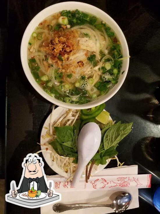 Menu at Pho Van restaurant, Spokane, N Division St
