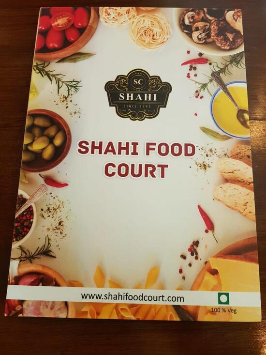 Menu at Shahi Food Court, Morinda