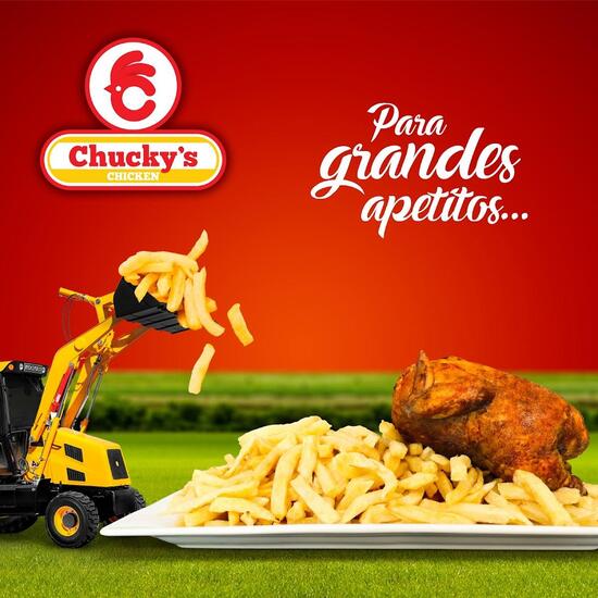 Menu at Chucky's Chicken restaurant, Arequipa