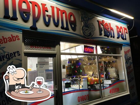 Menu at Neptune Fish Bar, Norwich