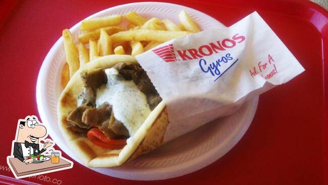 Carta del restaurante Gyros Plus, Scottsdale