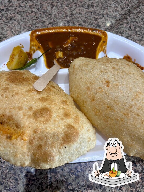 Menu at Chaat Chaupati, Agra