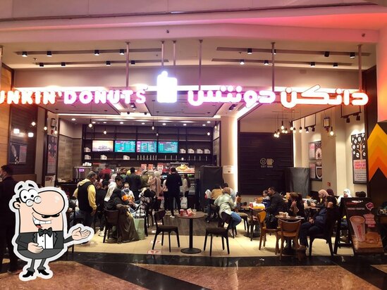 Menu at Dunkin Donuts cafe, Egypt, City Centre Almaza