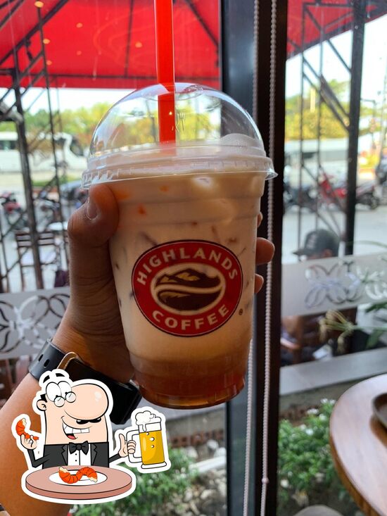 Menu at Highlands Coffee, Ninh Hòa, City