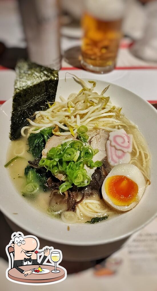 Menu au Ichiraku Ramen restaurant, Teramo