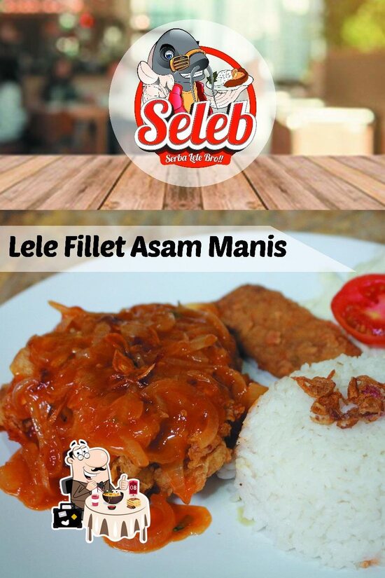 Menu at Seleb Group restaurant, Indonesia