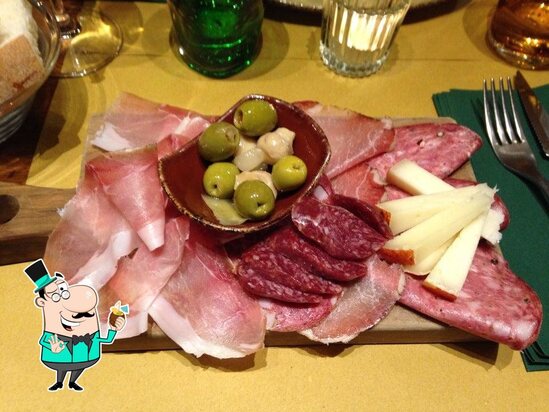 Menu da La Cantinetta ristorante, Firenze, Borgo S. Lorenzo