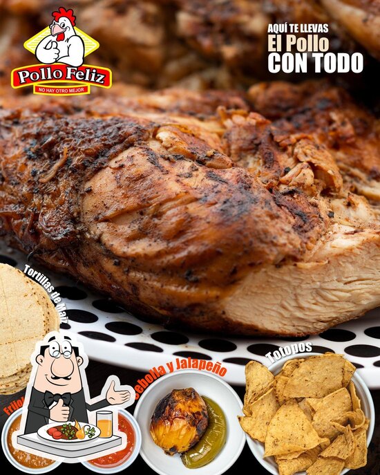 Menu at Pollo Feliz Progreso restaurant, Hermosillo