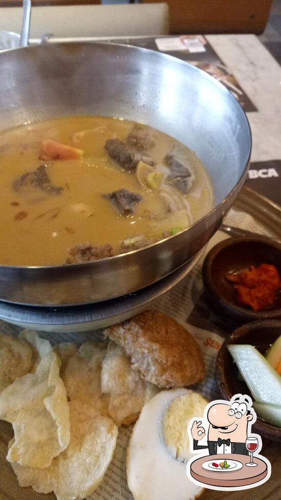 Menu at Sate Khas Senayan, Citra Xperience restaurant, Central Jakarta