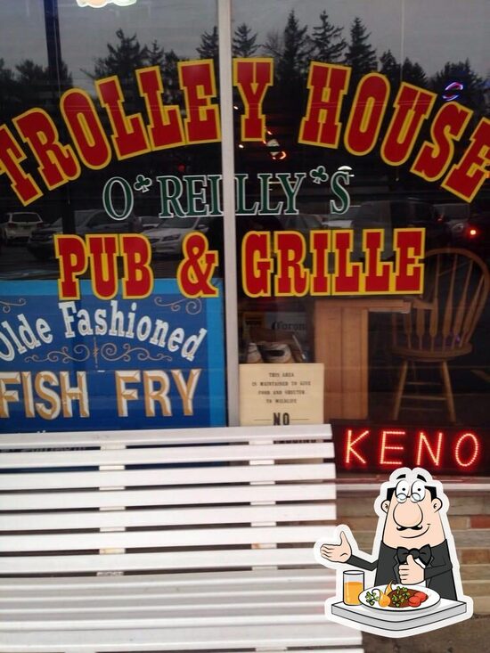 Menu at Trolley House pub & bar, Olmsted Falls