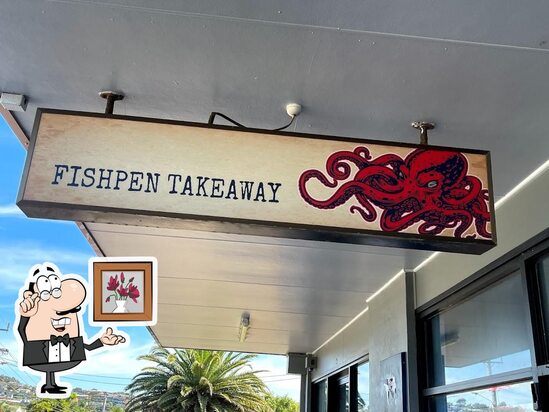 Menu at Fishpen Takeaway fast food, Merimbula