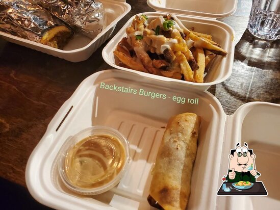 Menu au EPIC Downtown fast food, Edmonton
