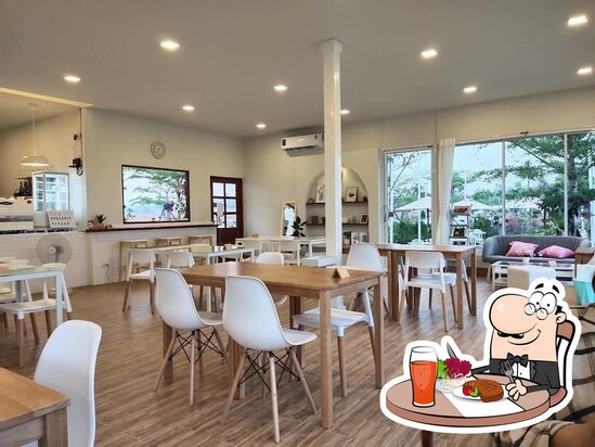 Menu at Little Tree Cafe, Si Maha Phot