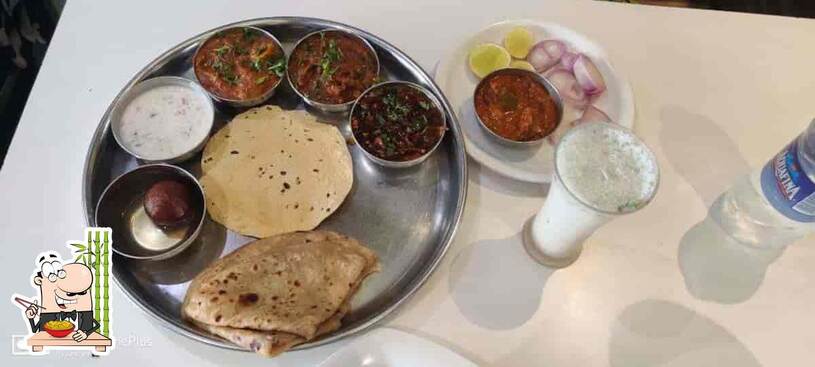Menu at Shri Annapurna, Mumbai