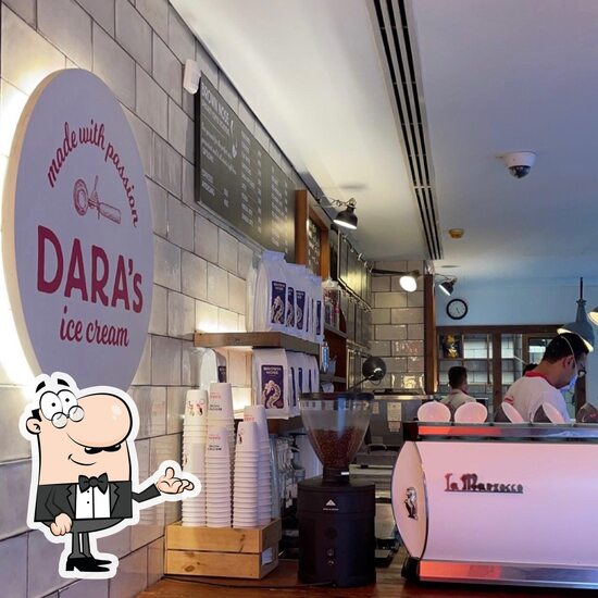 Menu at DARA'S ICE CREAM, Cairo, 106 26th of July Corridor