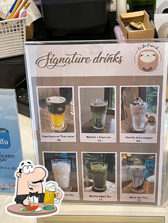 Carta de คาเฟ่มีรักษ์ (Cafe Merak) แยกติวานนท์, Nonthaburi