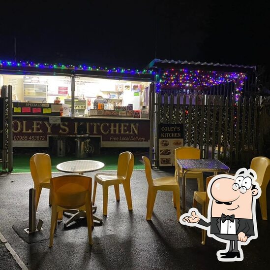 Menu at Coley's Kitchen cafe, Stockport