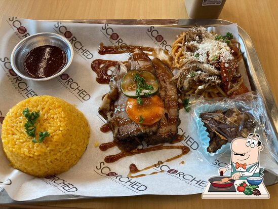 Menu at Scorched Smokehouse restaurant, Quezon City