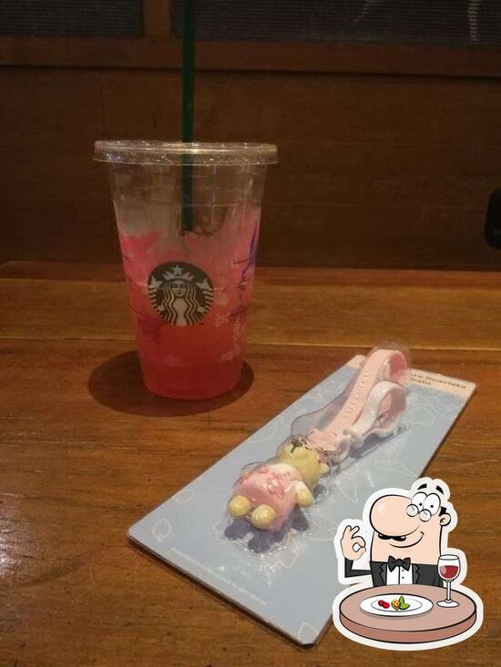 Menu at Starbucks cafe, Makati, Walter Mart